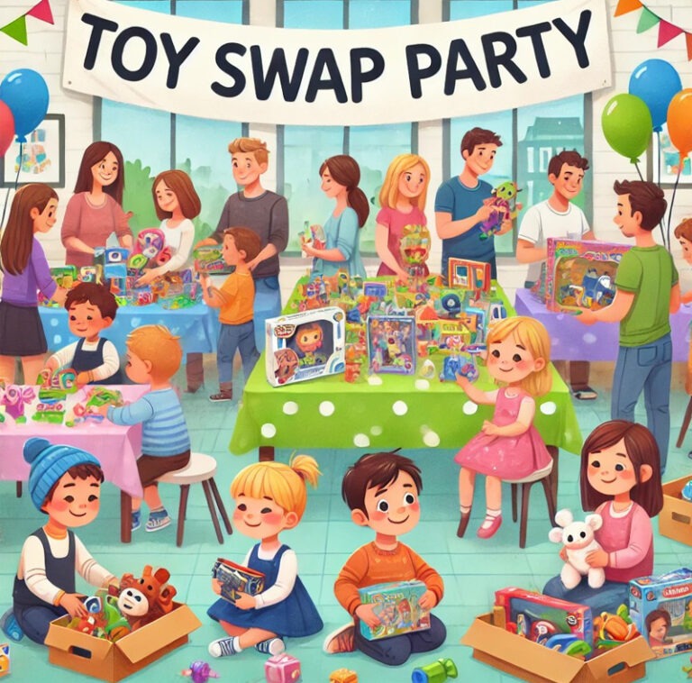 Hosting a Toy Swap Party: Rules, Tips, and Fun Ideas! - Happy with Tomatoy