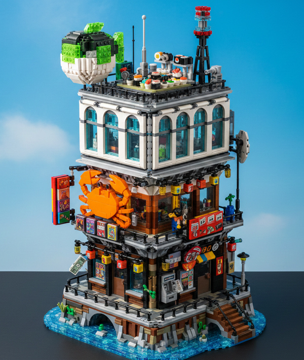The Crown Jewel of LEGO Architecture: A Deep Dive into Ninjago City ...